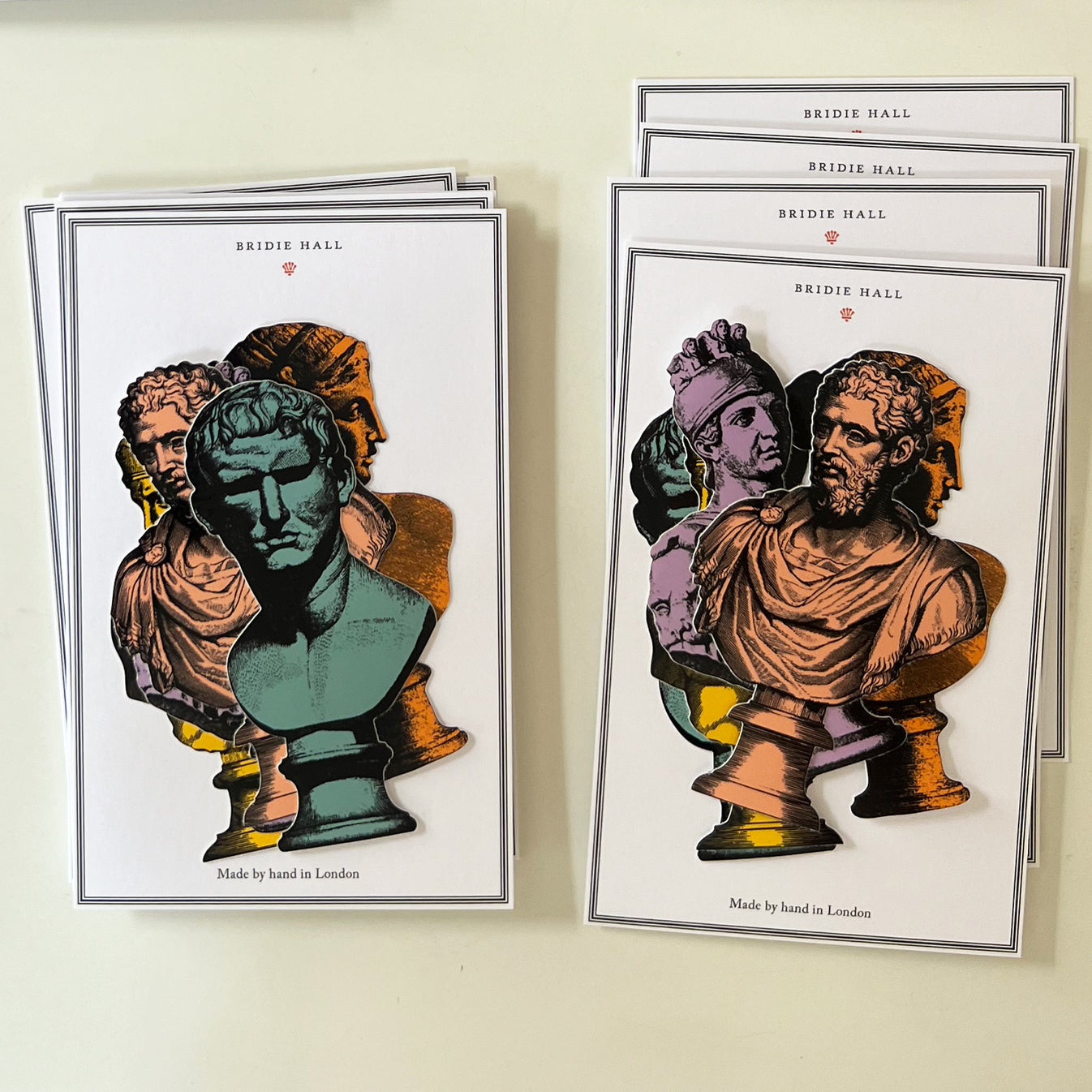 Classical Bust Stickers - Set of 5 – Pentreath & Hall