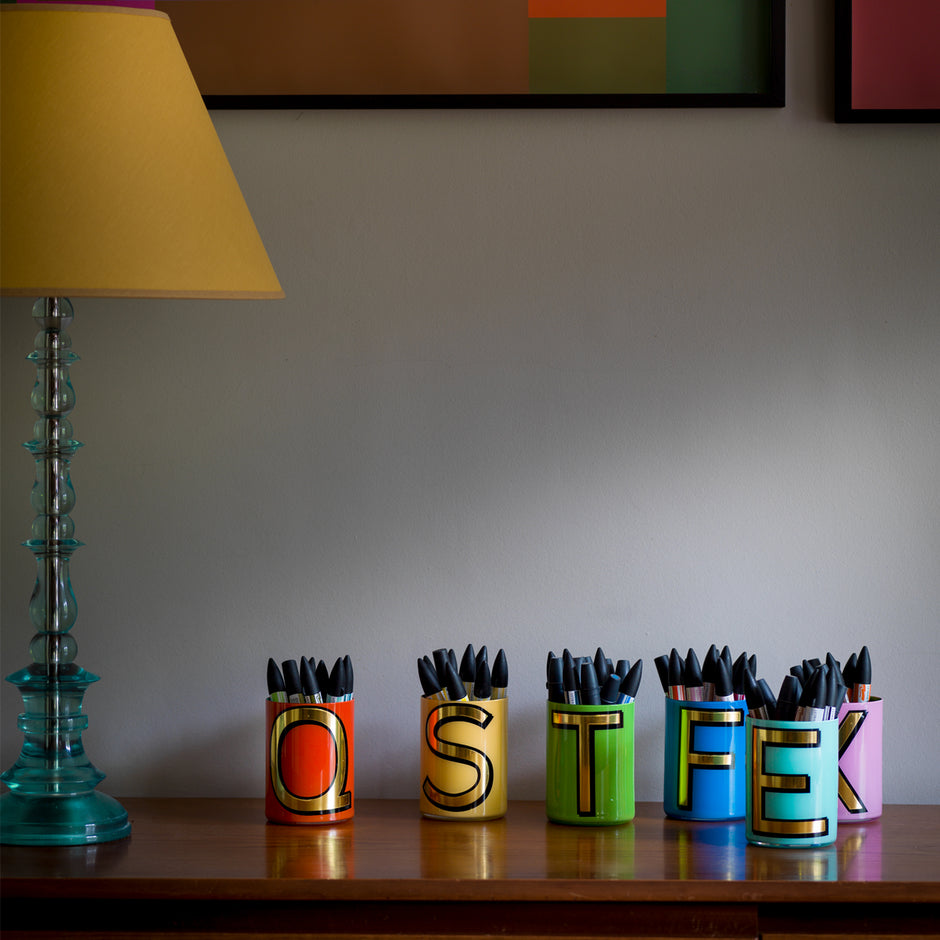 Alphabet Brush Pots – Pentreath & Hall