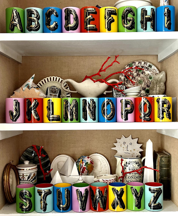 Alphabet Brush Pots – Pentreath & Hall